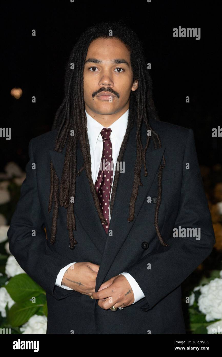 Luka Sabbat attending the Saint Laurent Womenswear Spring/Summer 2026 ...