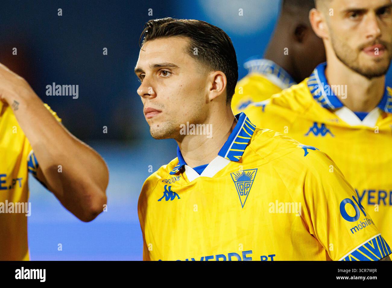 Pedro Amaral seen during Liga Portugal game between teams of GD Estoril Praia and Sporting CP at ...