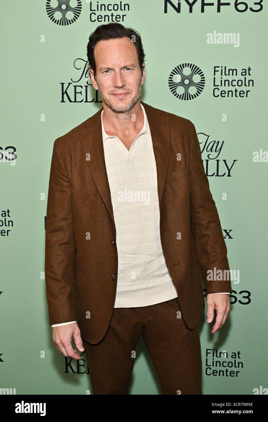 Patrick Wilson attends the premiere of "Jay Kelly" at Alice Tully Hall ...