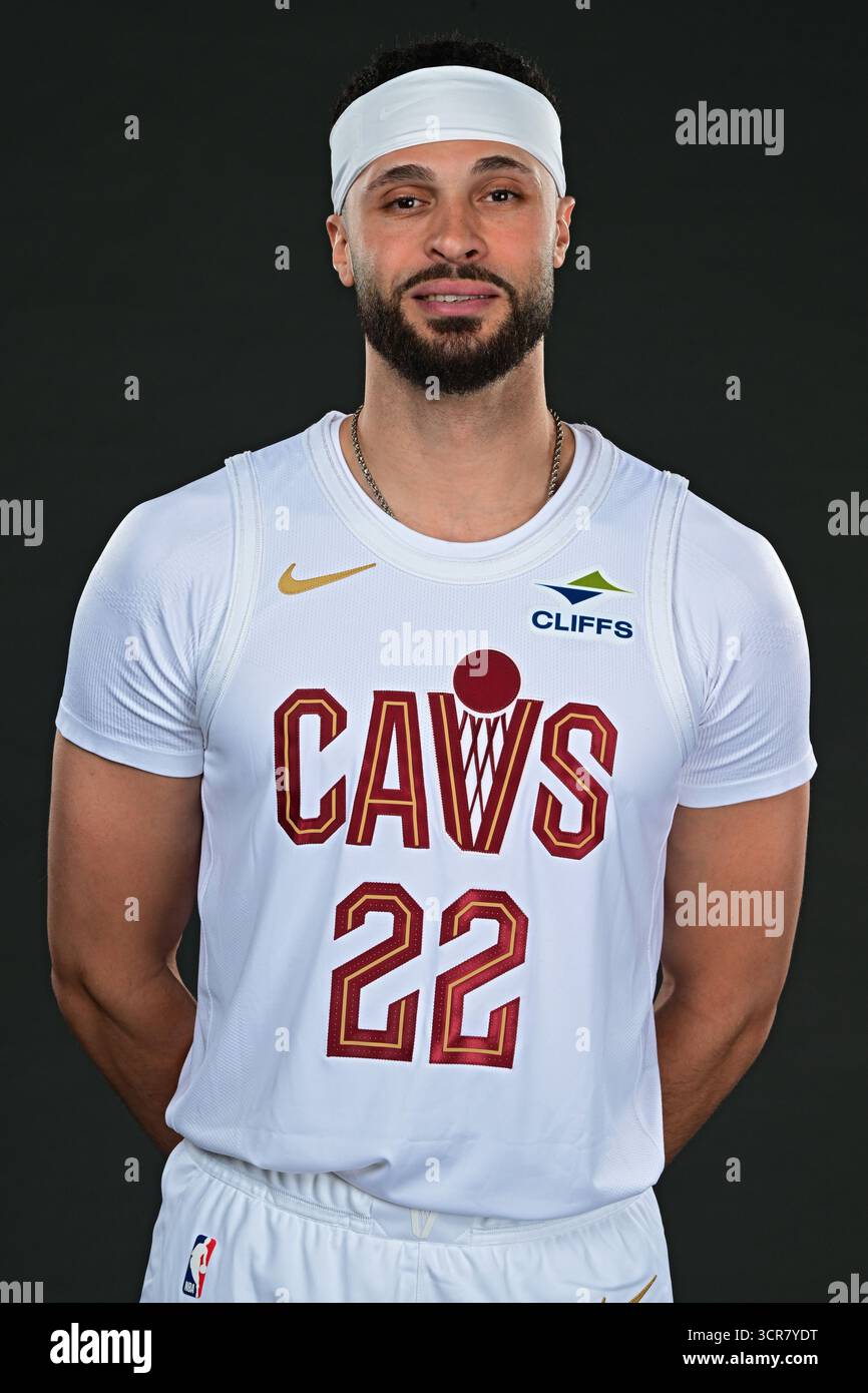 Cleveland Cavaliers forward Larry Nance Jr. poses for a photo during ...