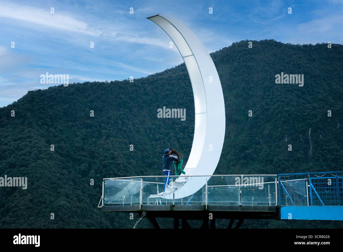moon in a recreational park at the end of the world, Baños de Agua ...