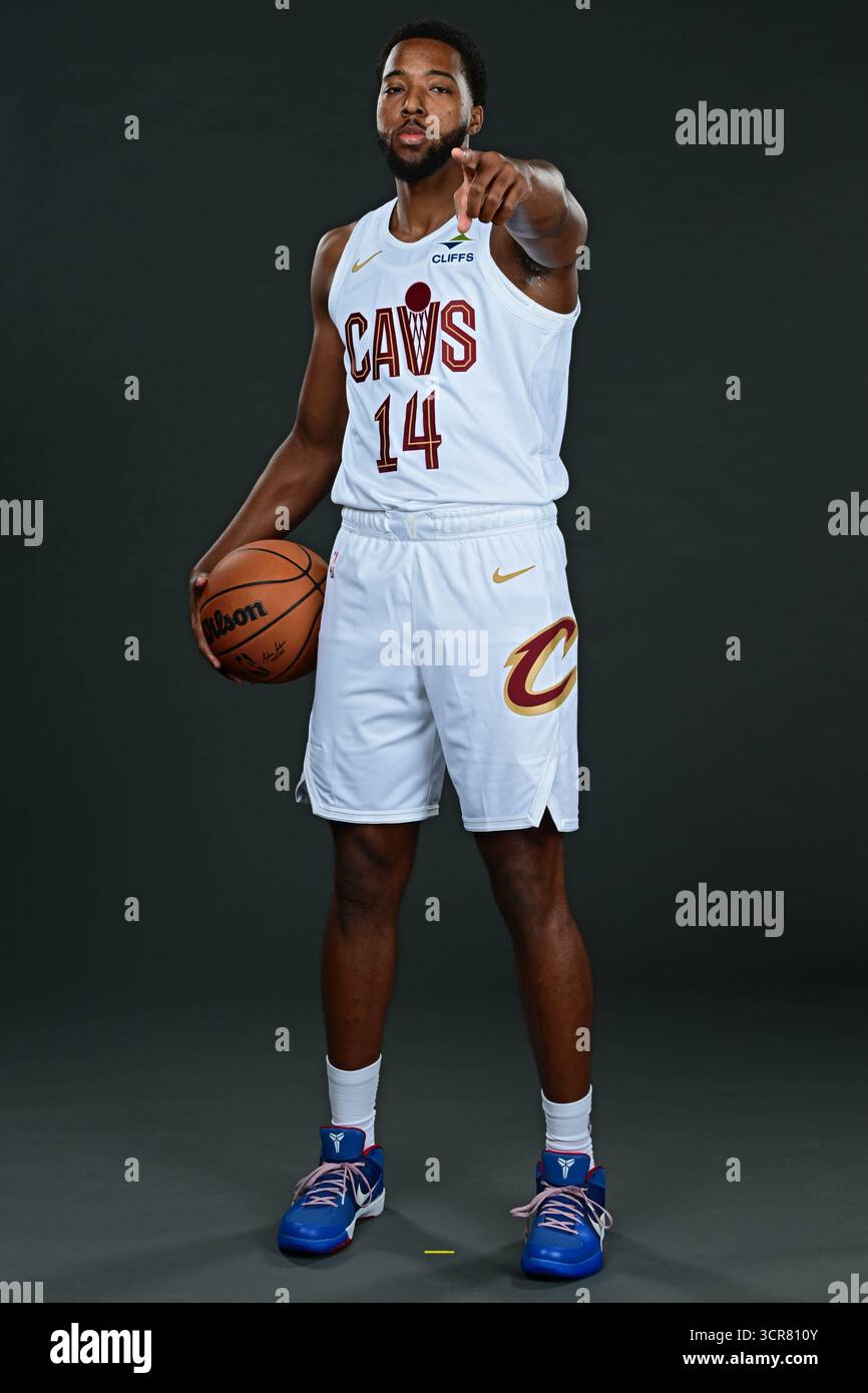Cleveland Cavaliers forward Chaney Johnson poses for a photo during the ...
