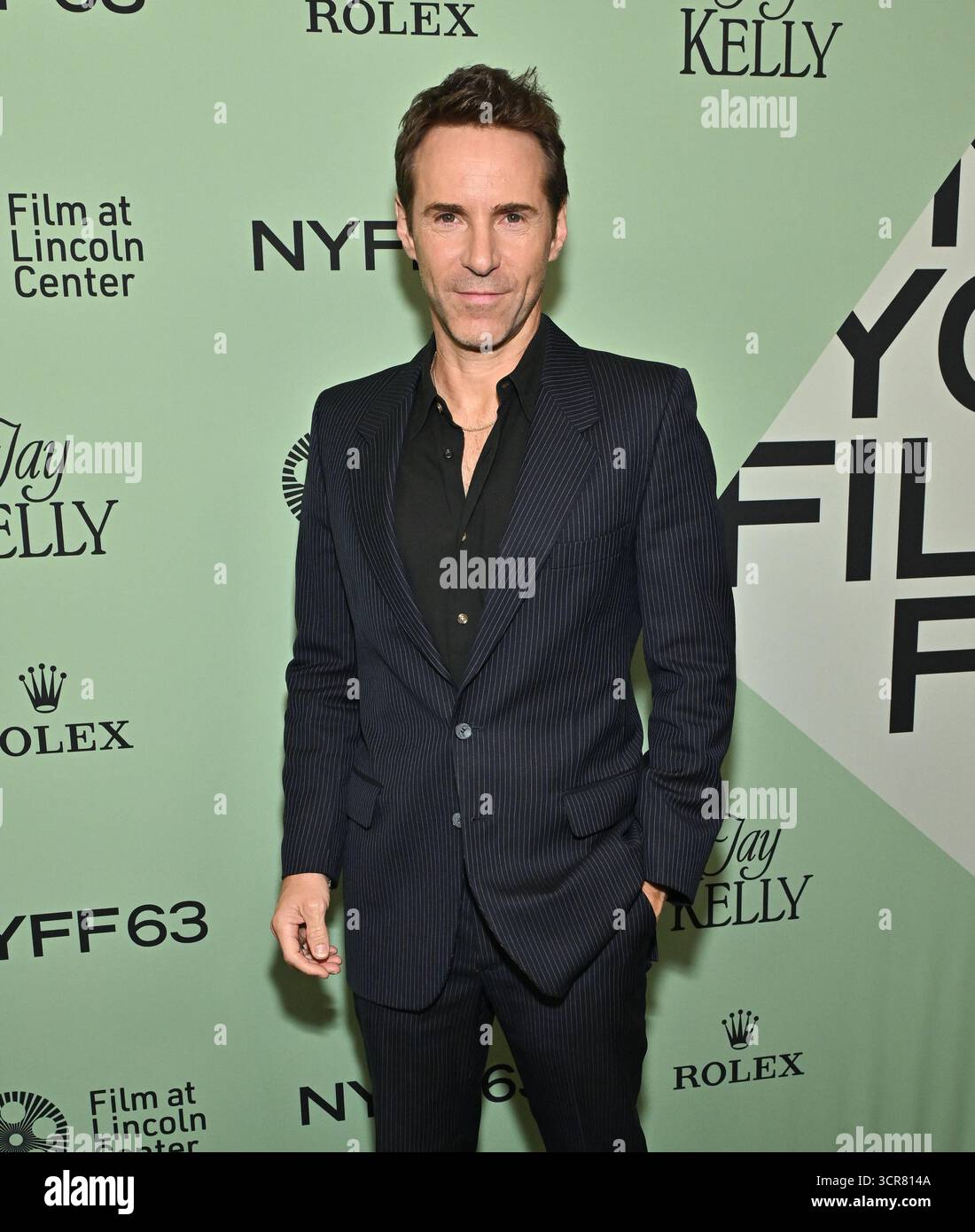 Alessandro Nivola attends the premiere of "Jay Kelly" at Alice Tully ...