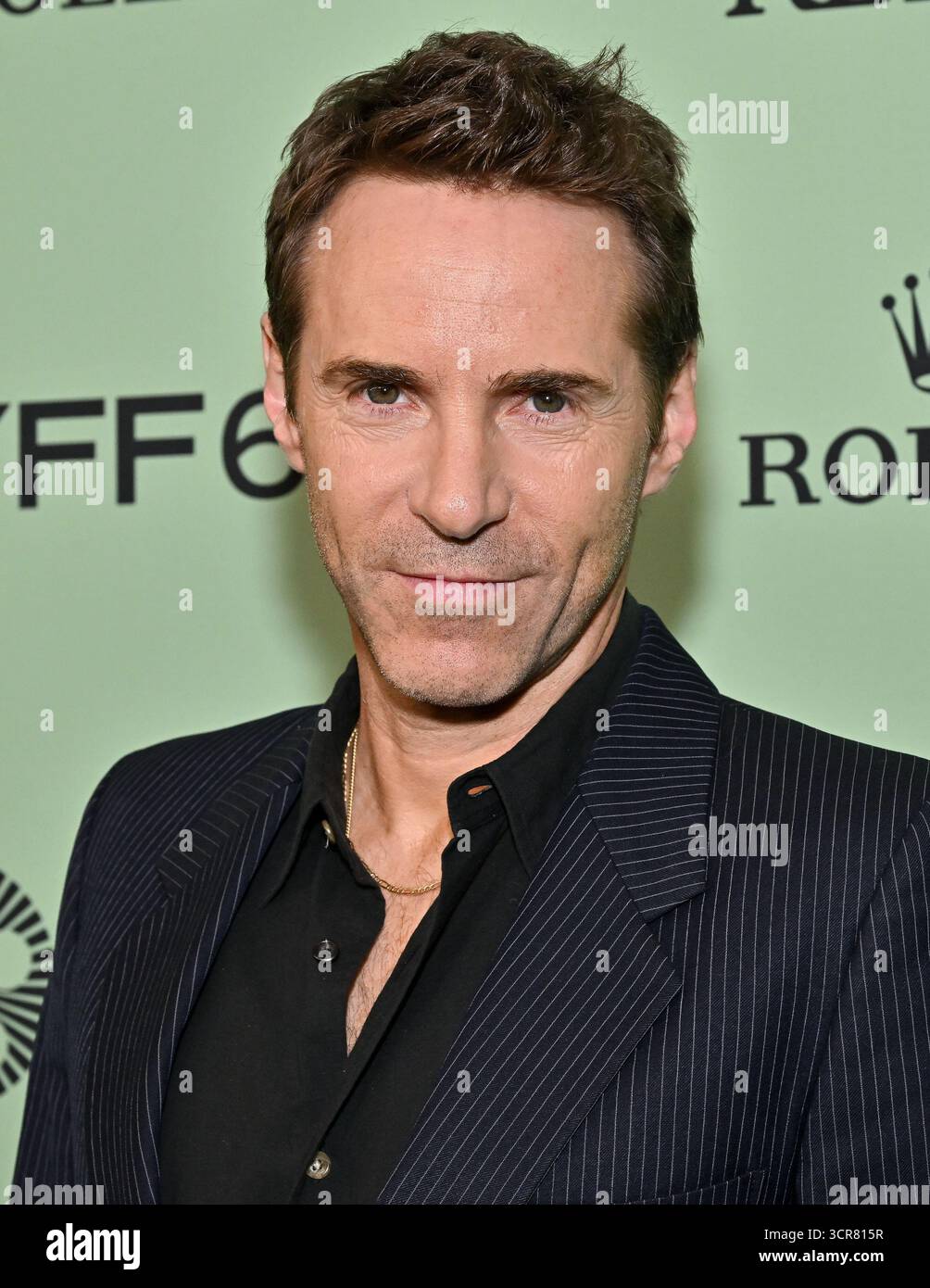 Alessandro Nivola attends the premiere of "Jay Kelly" at Alice Tully ...