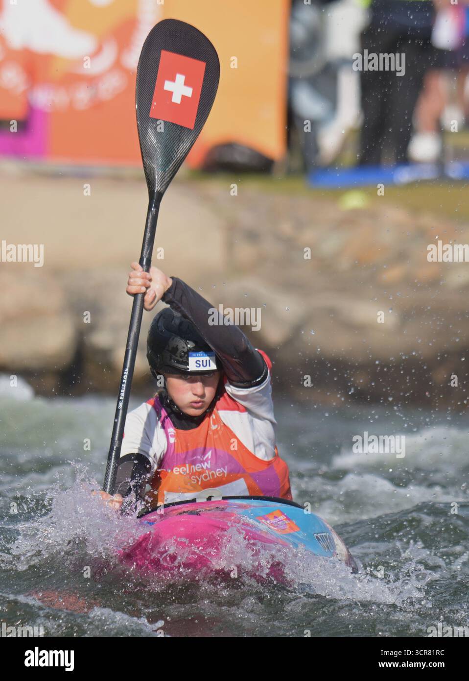 Cranebrook, Australia. 29th Sep, 2025. Alena Marx of Switzerland seen ...
