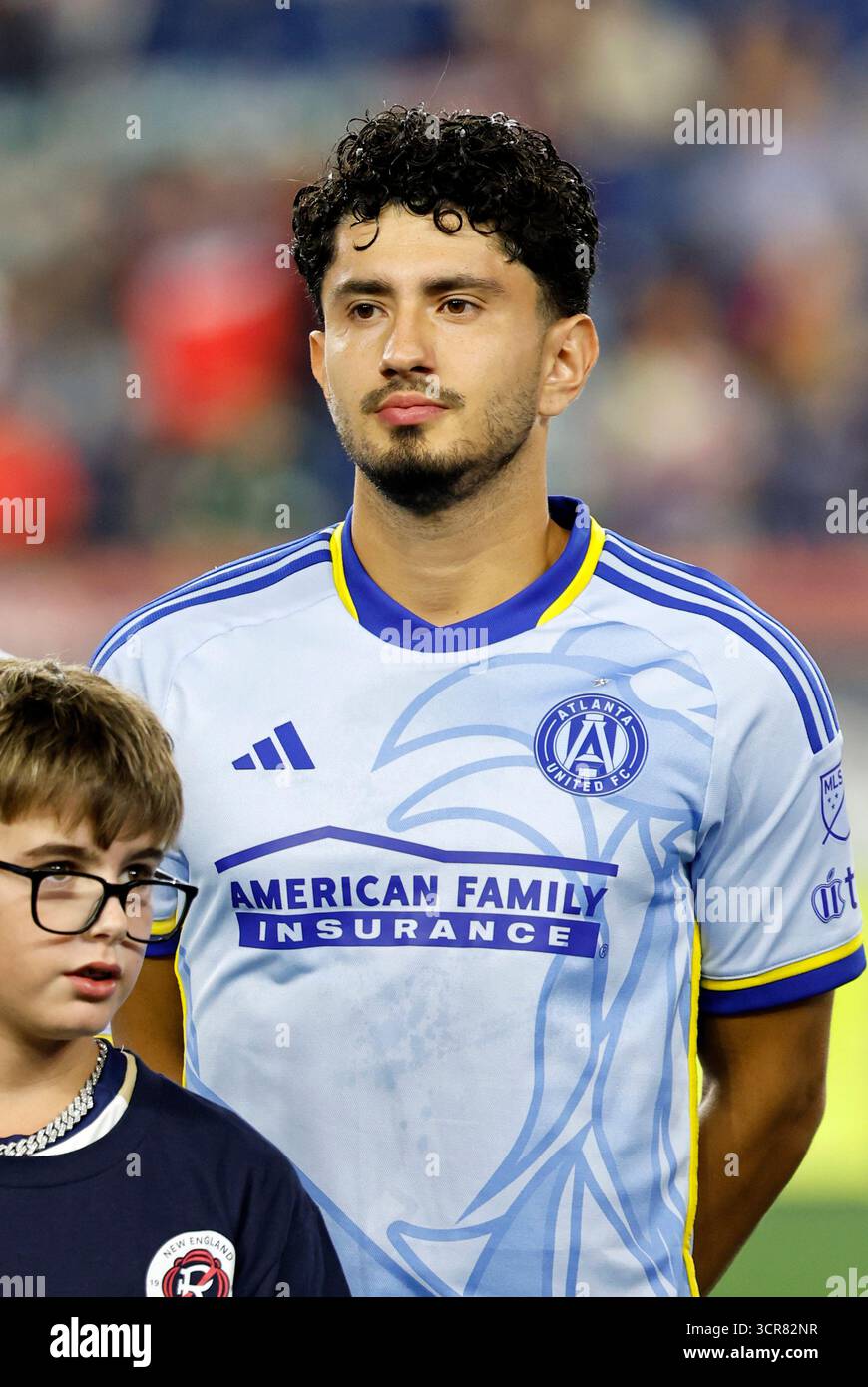FOXBOROUGH, MA - SEPTEMBER 27: Steven Alzate #7 of Atlanta United FC ...