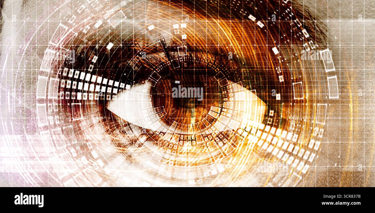 Ai-Based Facial Recognition For Security And Surveillance Stock Photo ...