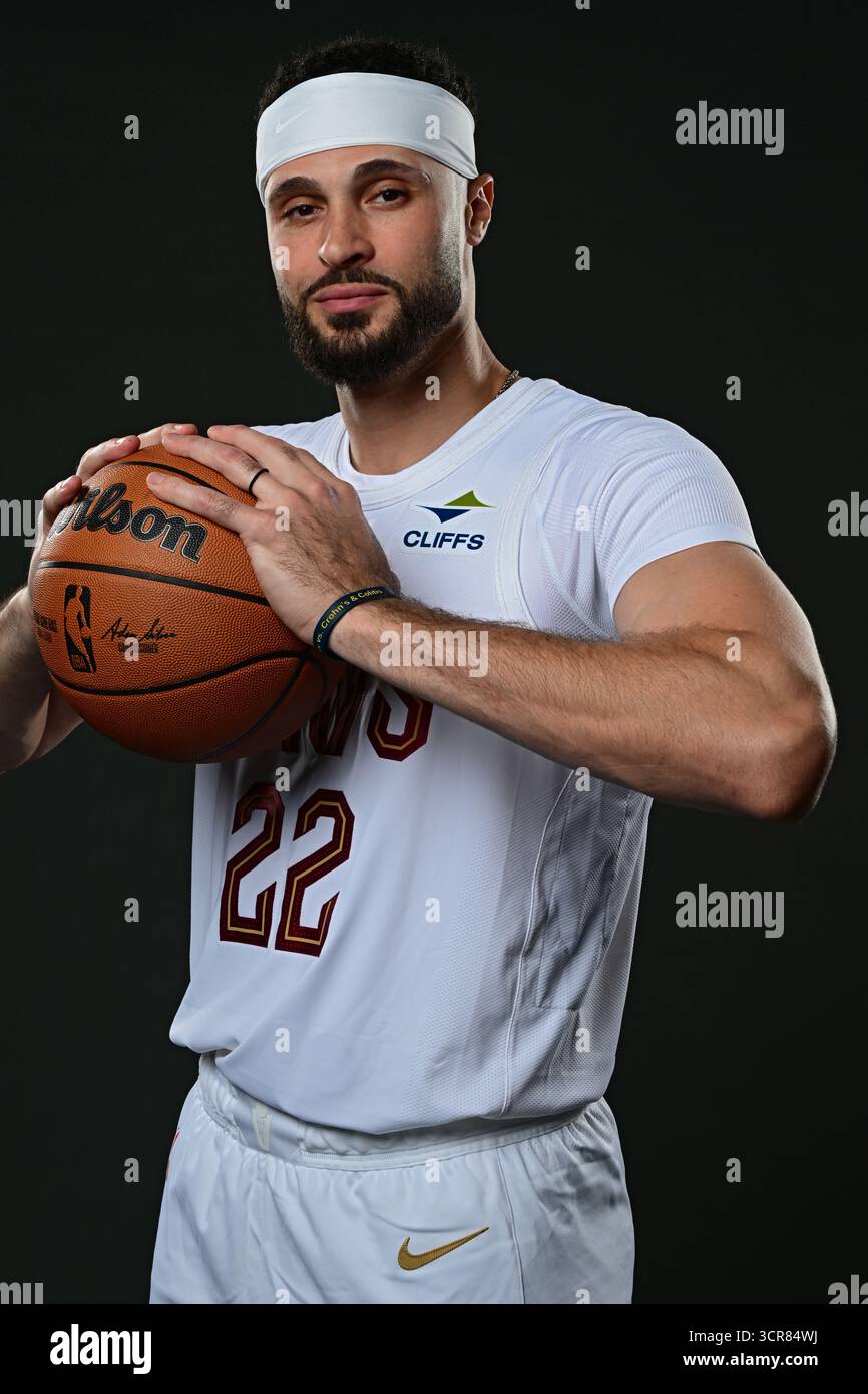 Cleveland Cavaliers forward Larry Nance Jr. poses for a photo during ...