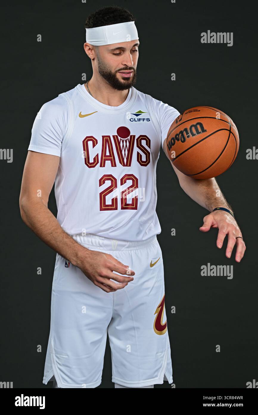 Cleveland Cavaliers forward Larry Nance Jr. poses for a photo during ...