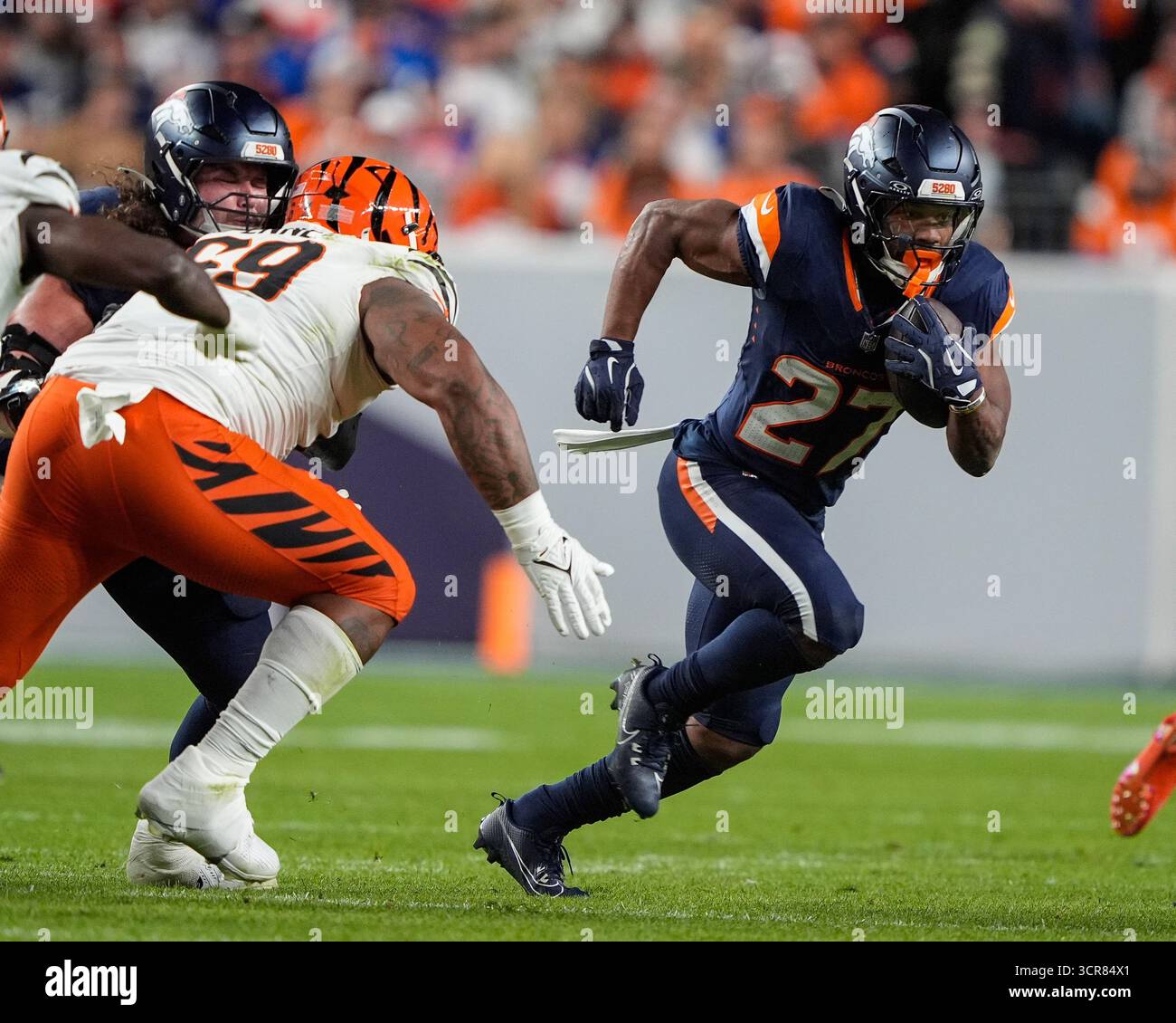 Dobbins broncos hi-res stock photography and images - Alamy