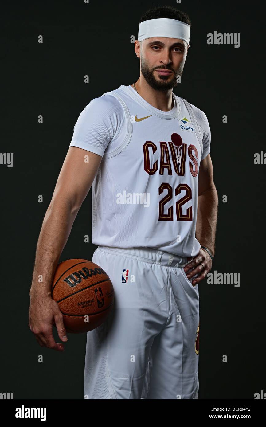 Cleveland Cavaliers forward Larry Nance Jr. poses for a photo during ...