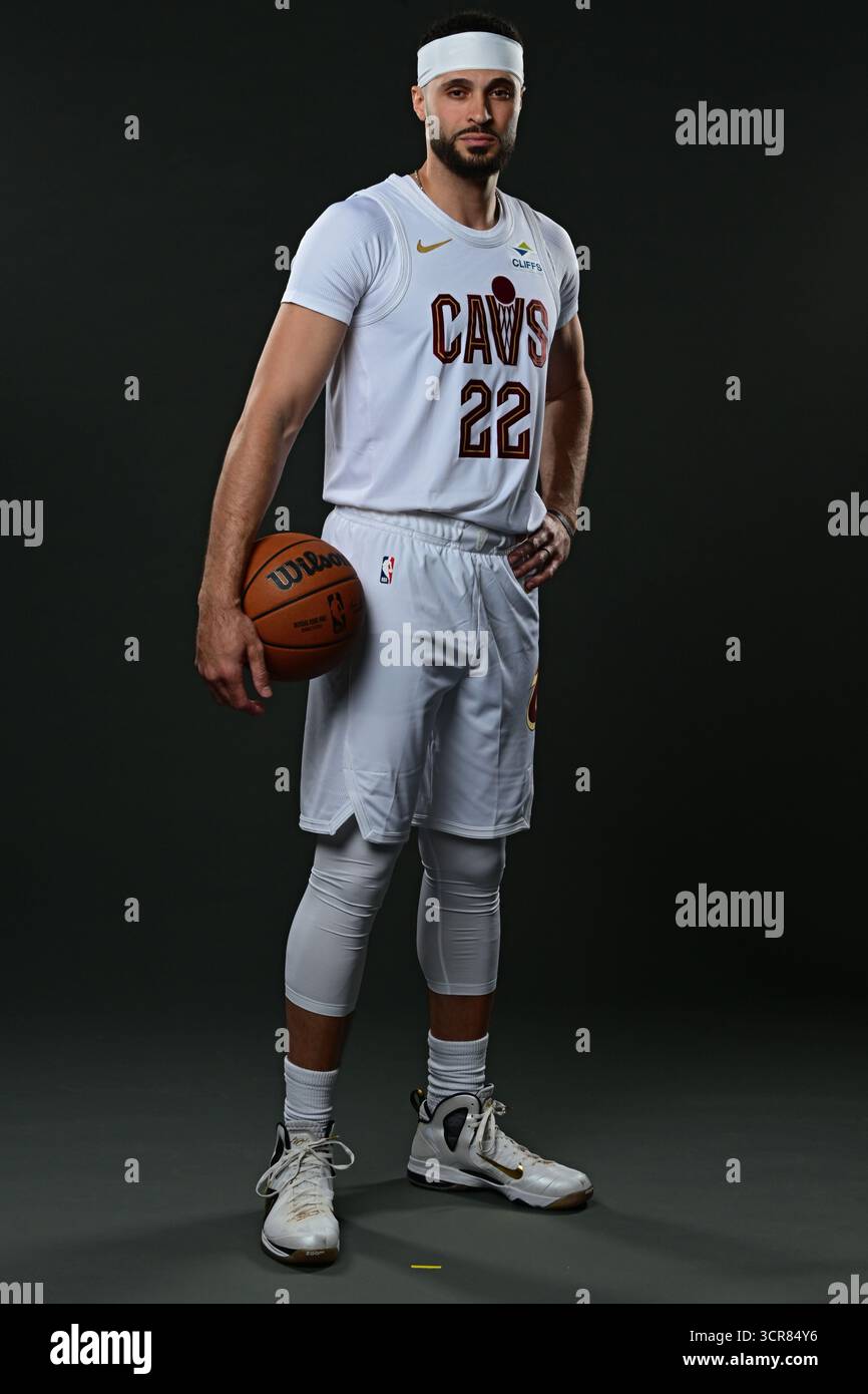 Cleveland Cavaliers forward Larry Nance Jr. poses for a photo during ...