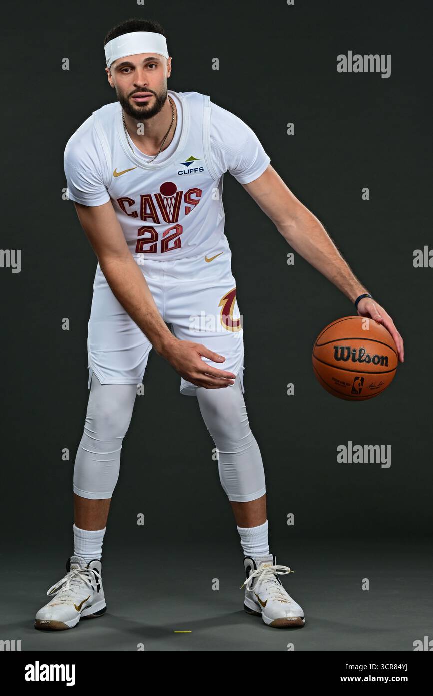 Cleveland Cavaliers forward Larry Nance Jr. poses for a photo during ...