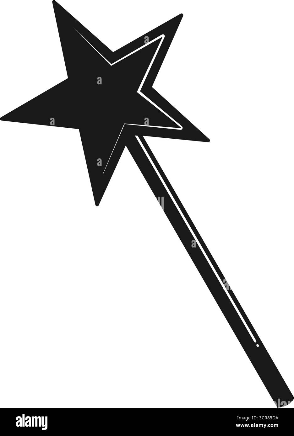 Silhouette fairy vector Stock Vector Images - Alamy