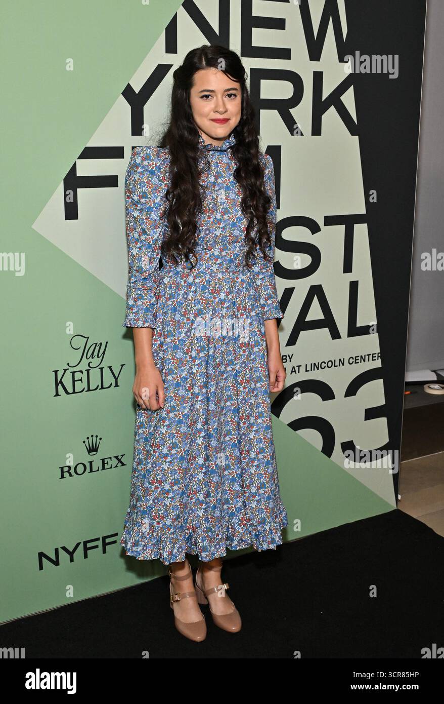 Grace Edwards attends the premiere of "Jay Kelly" at Alice Tully Hall ...