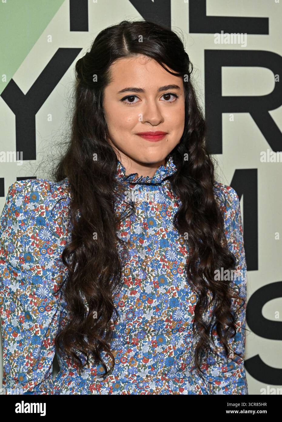 Grace Edwards attends the premiere of "Jay Kelly" at Alice Tully Hall ...