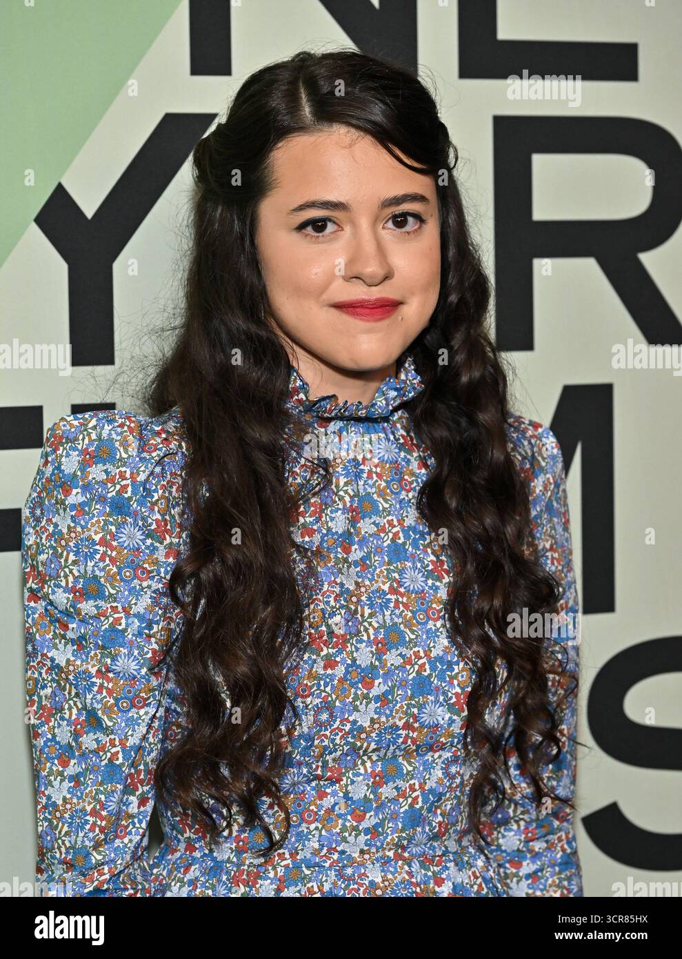 Grace Edwards attends the premiere of "Jay Kelly" at Alice Tully Hall ...