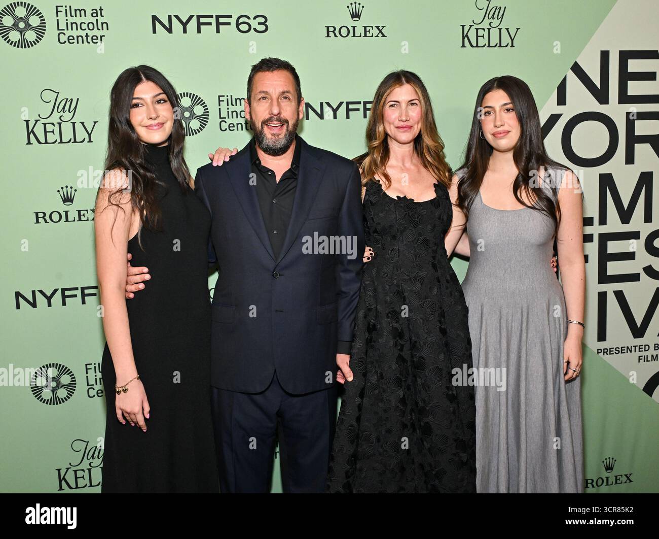 Sunny Sandler, left, Adam Sandler, Jackie Sandler and Sadie Sandler ...