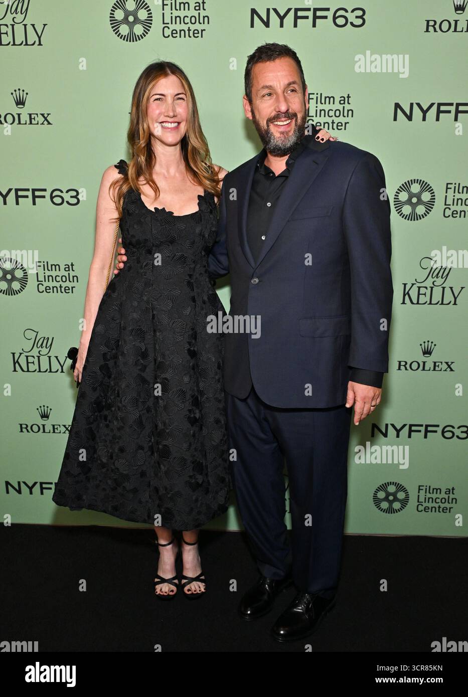 Jackie Sandler, left, and Adam Sandler attend the premiere of "Jay ...