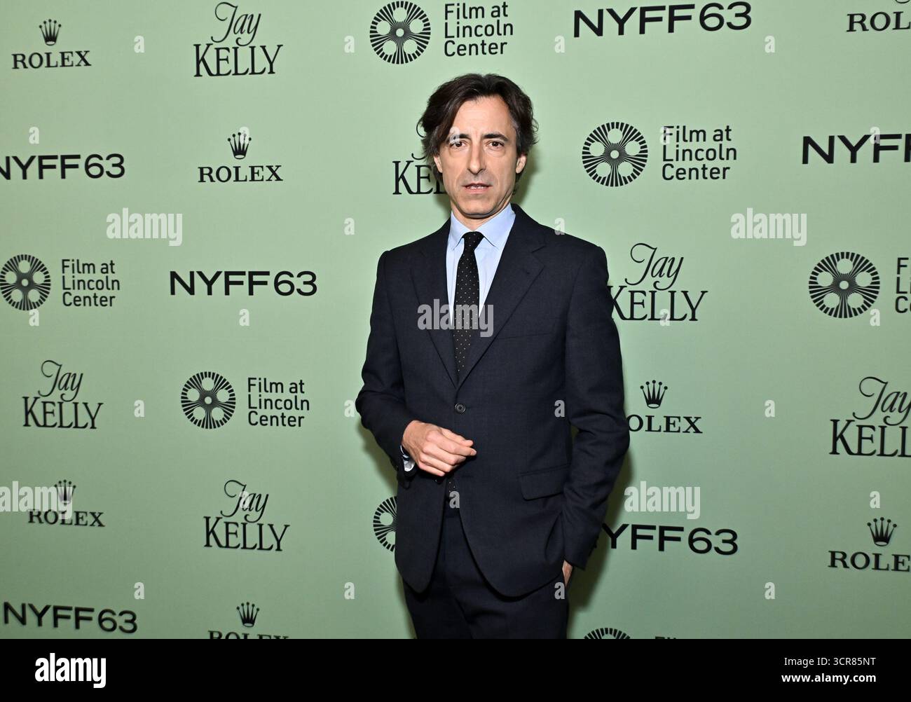 Noah Baumbach attends the premiere of "Jay Kelly" at Alice Tully Hall ...