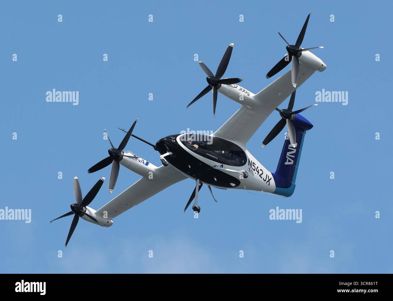 A photo Shows ANA Holdings and Joby Aviation's next-generation "Flying ...
