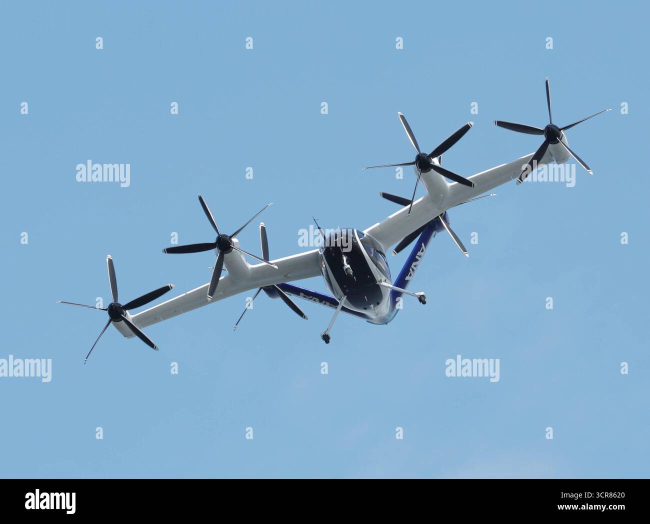 A photo Shows ANA Holdings and Joby Aviation's next-generation "Flying ...