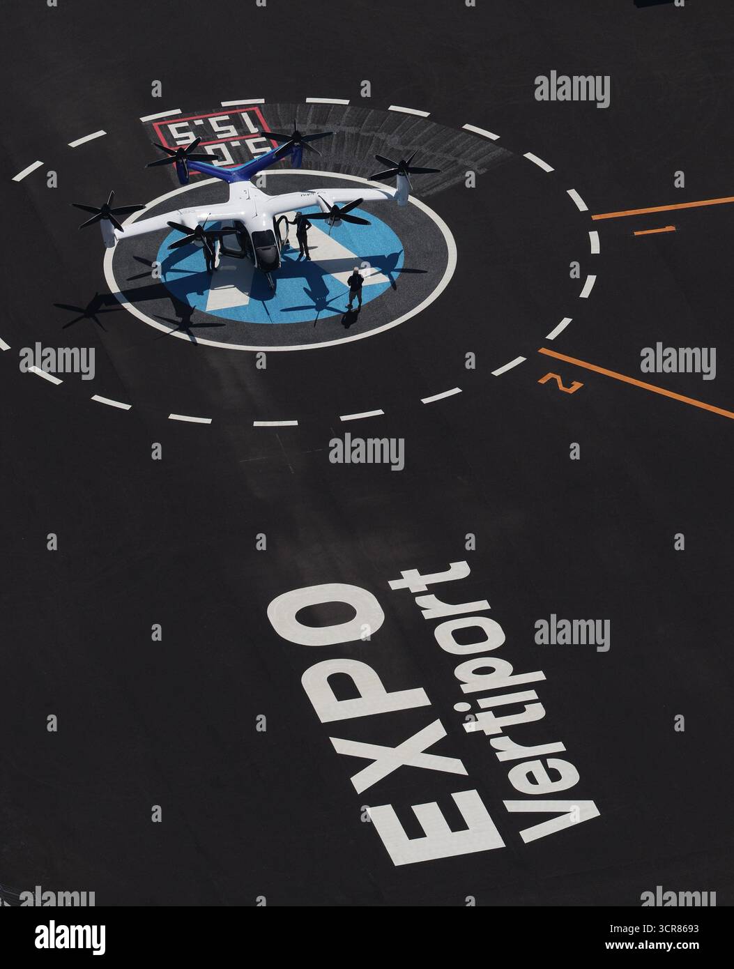 An aerial photo Shows ANA Holdings and Joby Aviation's next-generation ...