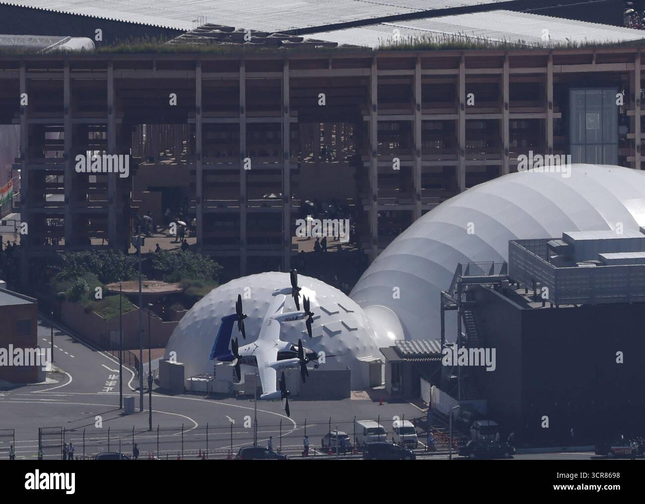 An aerial photo Shows ANA Holdings and Joby Aviation's next-generation ...