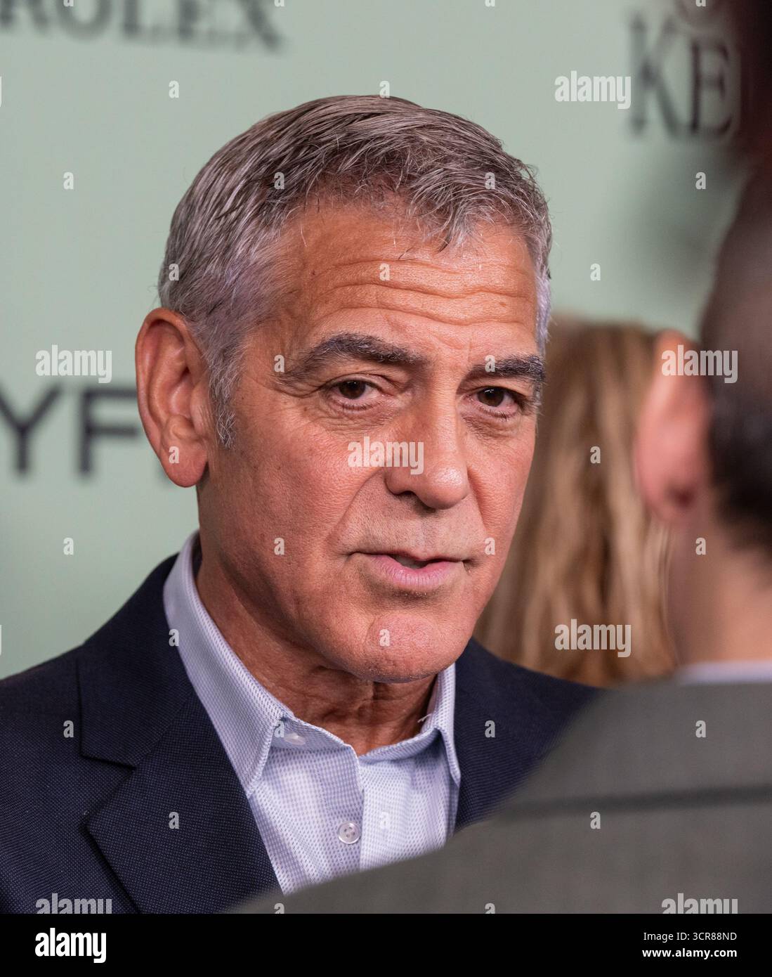 New York, NY, September 29, 2025: George Clooney attends screening of ...