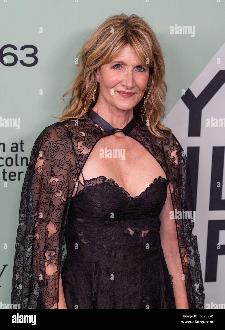 New York, NY, September 29, 2025: Laura Dern wearing dress by Gabriela ...