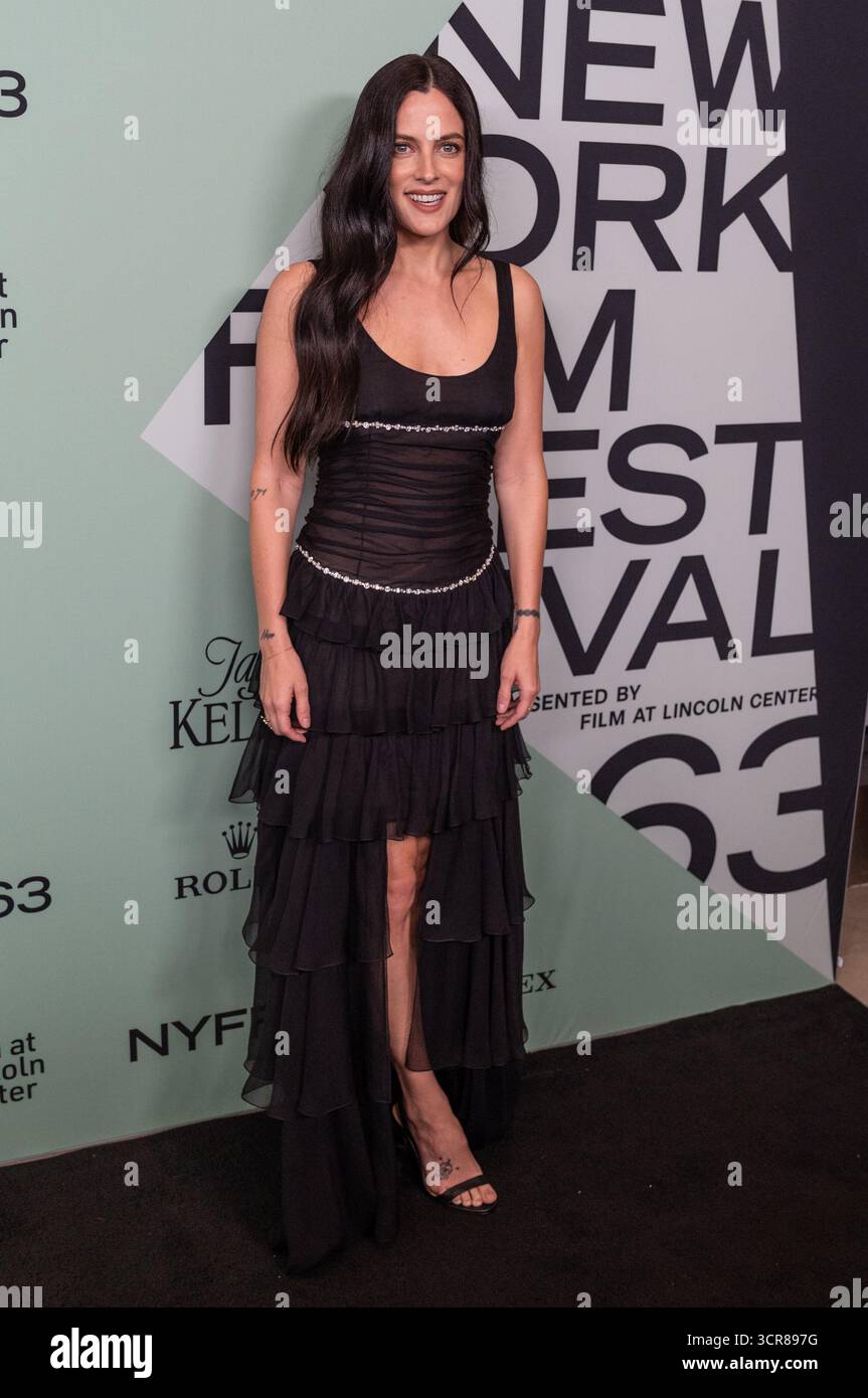 New York, NY, September 29, 2025: Riley Keough wearing dress by Chanel ...