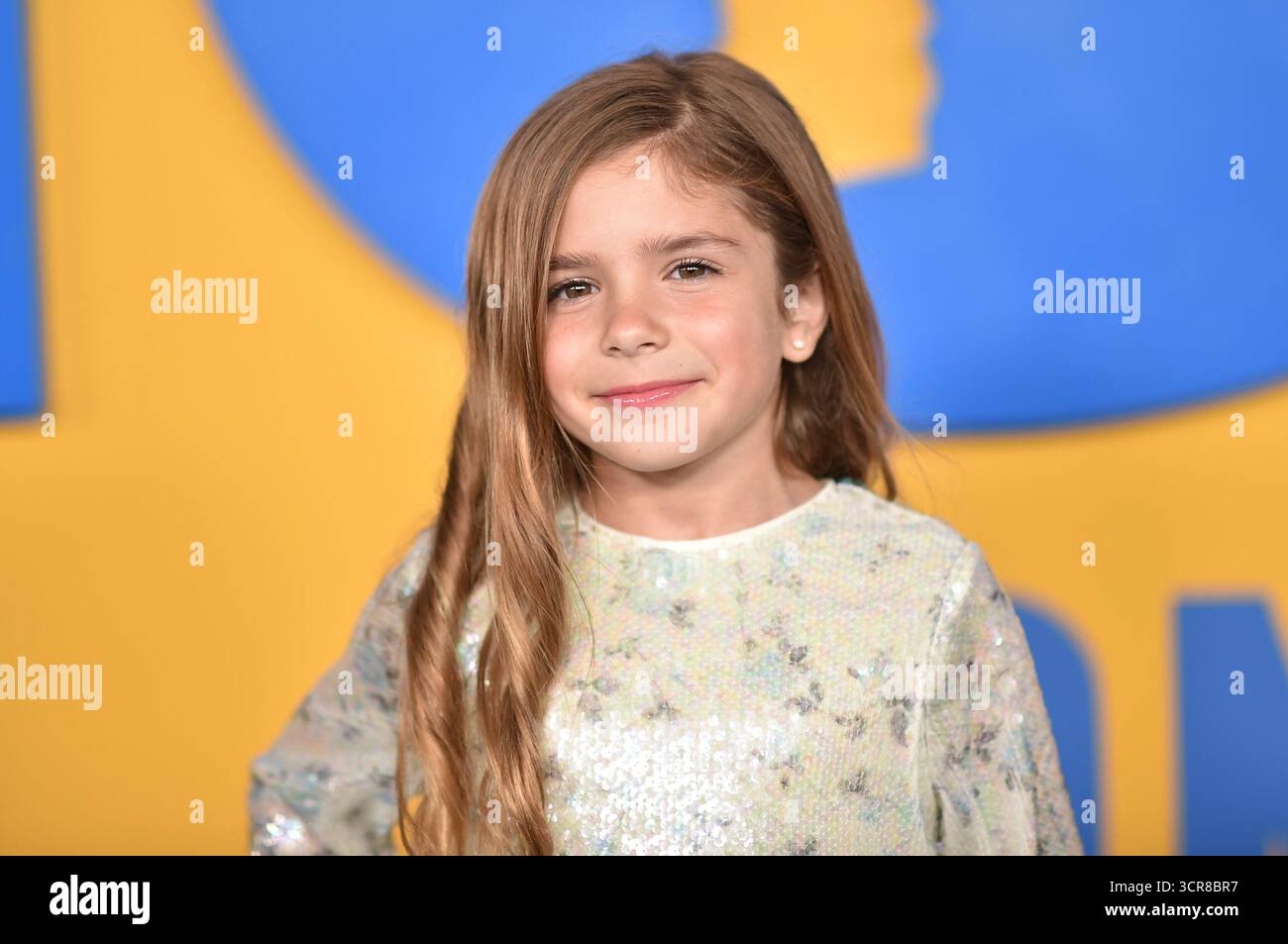 Esme McSherry arrives at the premiere of "Roofman" on Monday, Sept. 29 ...