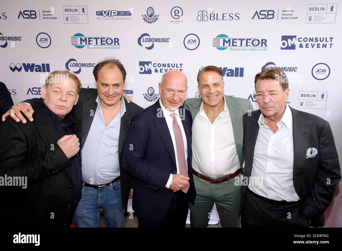 Ben Becker, Oliver Marlon Juhnke, Kai Wegner, Karsten Speck und Peter ...