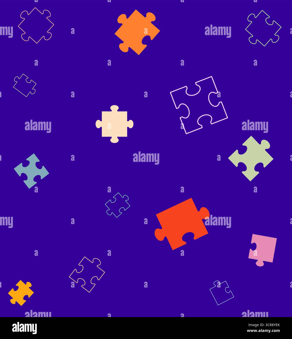 Scattered object Stock Vector Images - Alamy