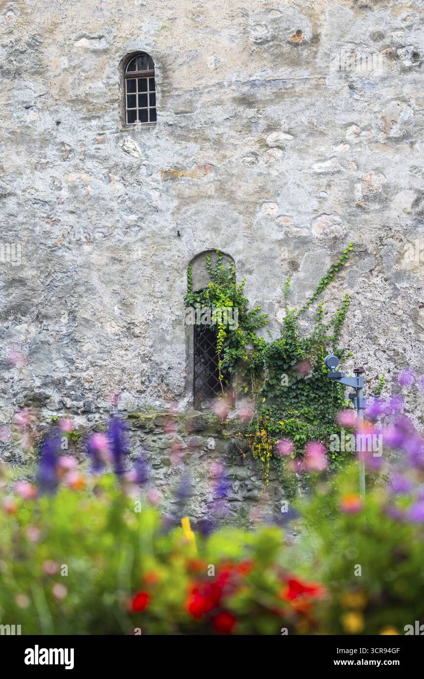 Facade, historic building, Wassertrum, Feldkirch, Vorarlberg, Austria ...