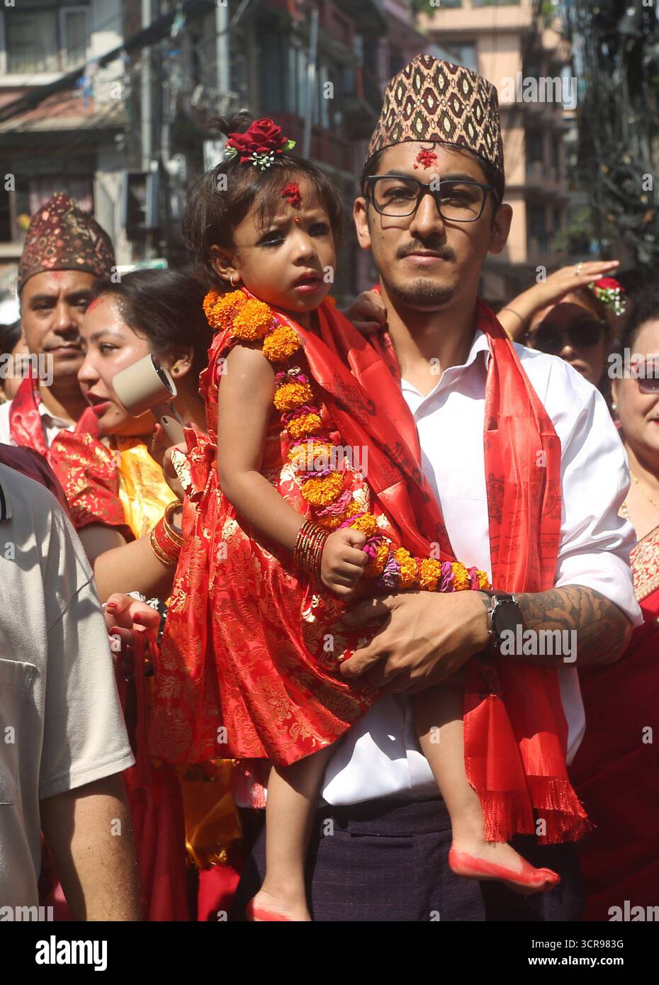 Kathmandu, Nepal. 30th Sep, 2025. Aaryatara Shakya, Nepal's newly ...