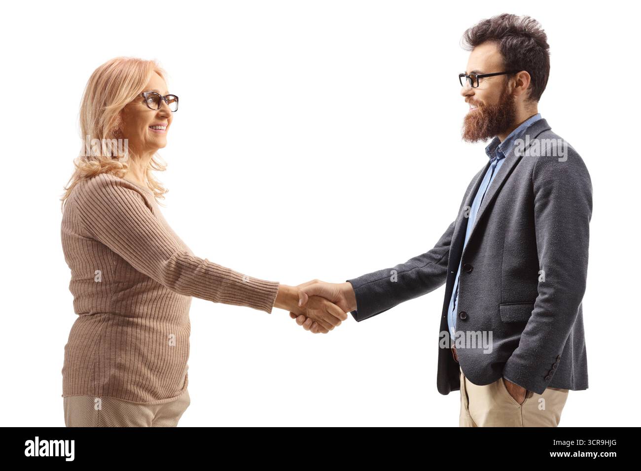 Man hands on woman Cut Out Stock Images & Pictures - Alamy