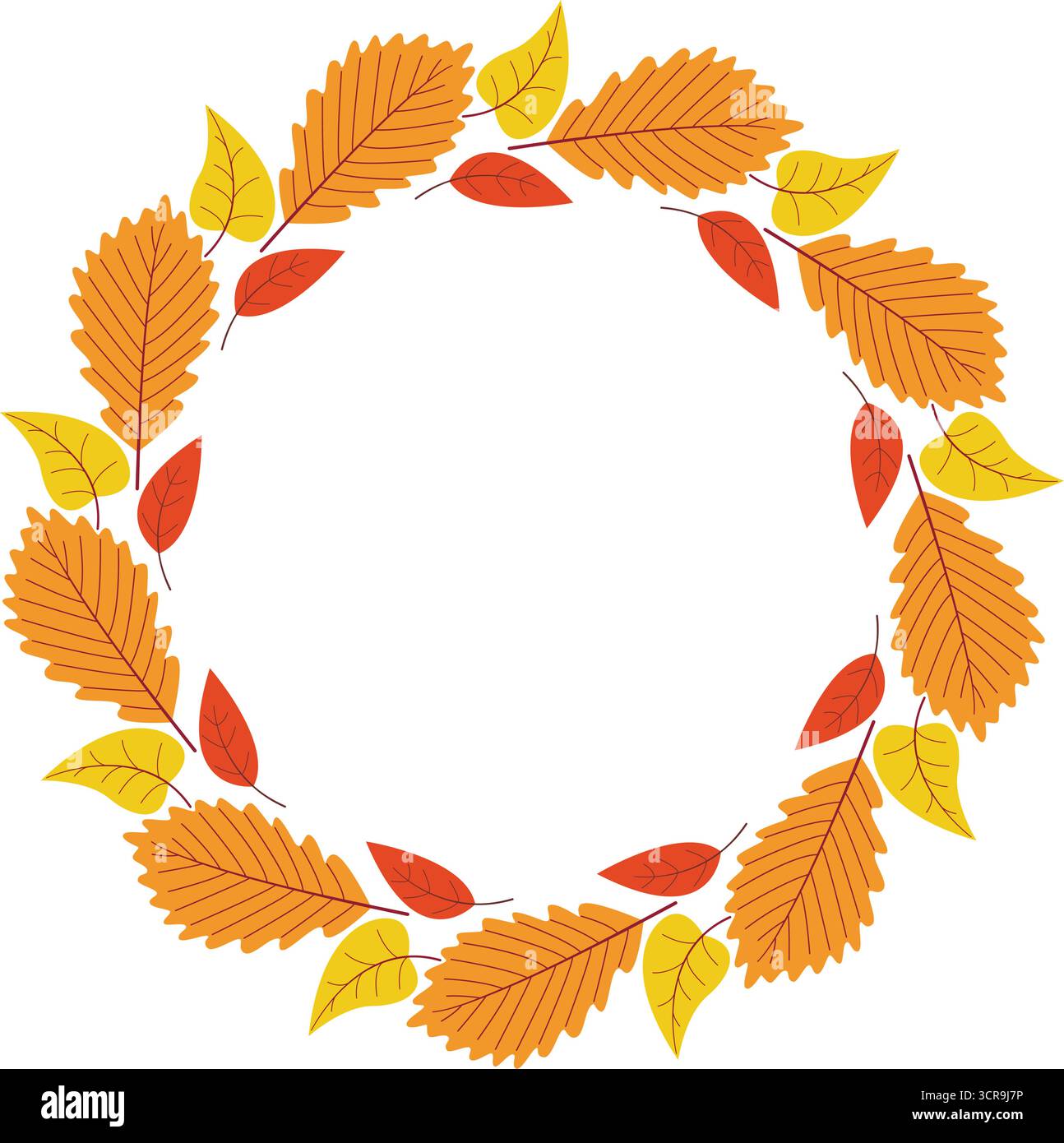 Autumn leaves in soft Stock Vector Images - Alamy
