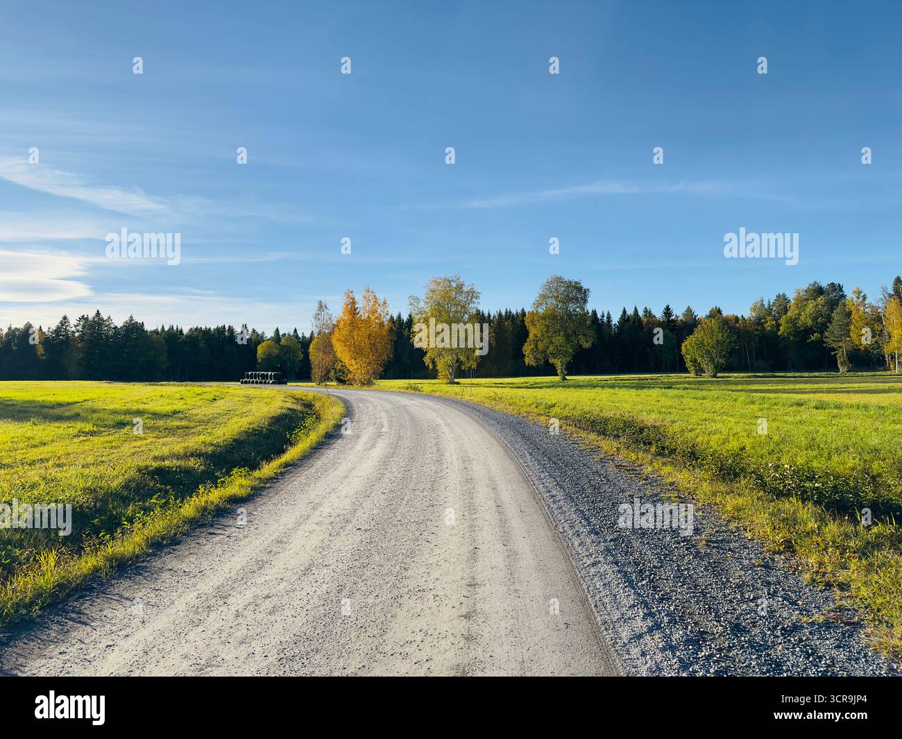 Scenic shot road winding hi-res stock photography and images - Alamy