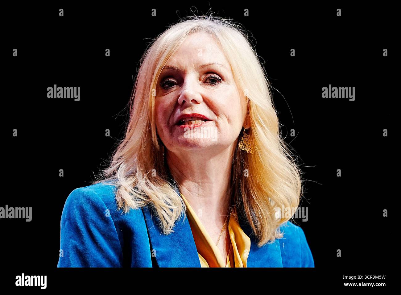 Mayor of West Yorkshire Tracy Brabin delivers a speech during the ...