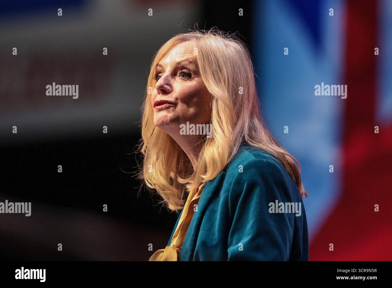 Tracy Brabin, Mayor of West Yorkshire addresses the conference during ...