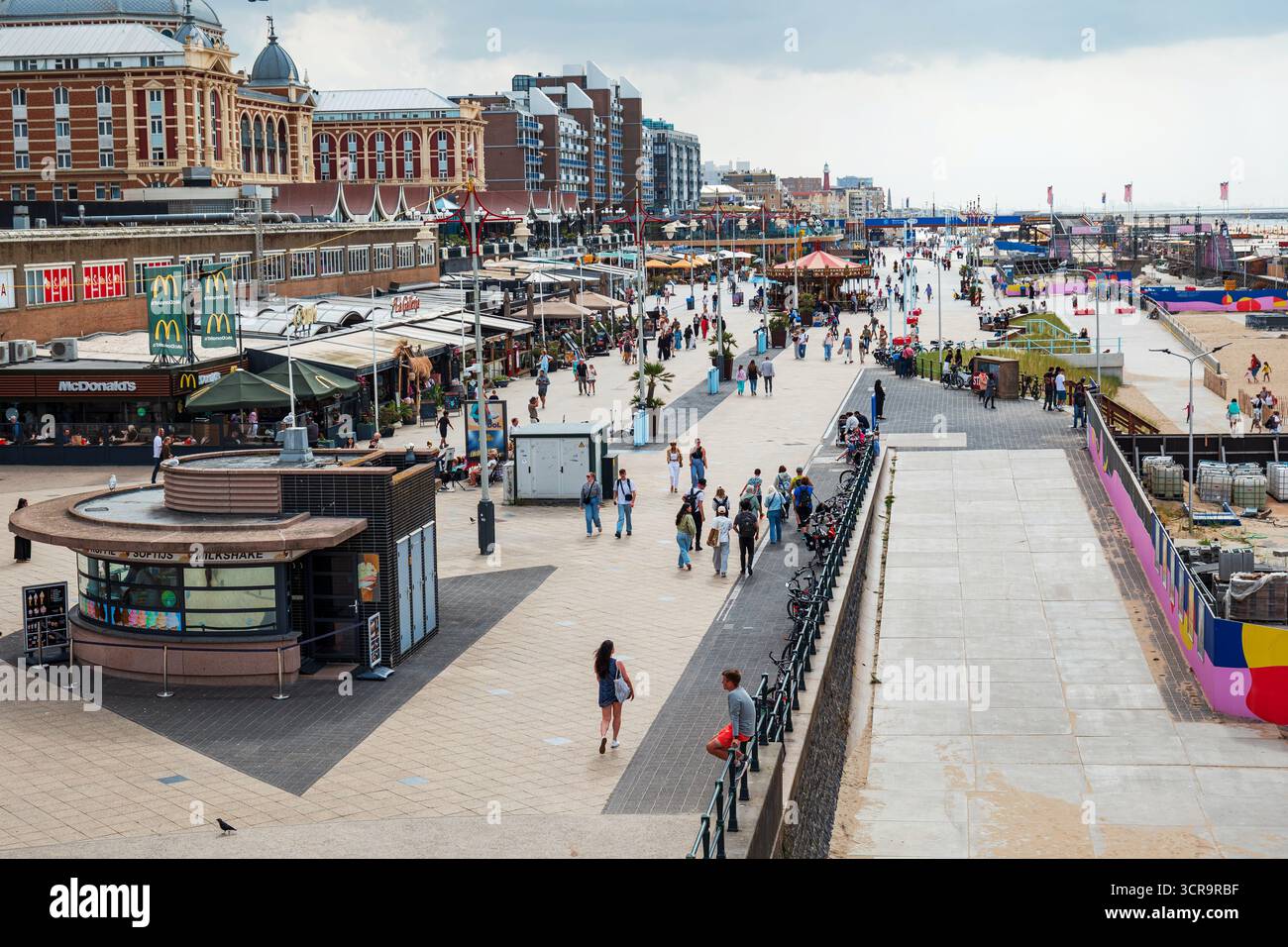 Aerial famous kurhaus hotel hi-res stock photography and images - Alamy