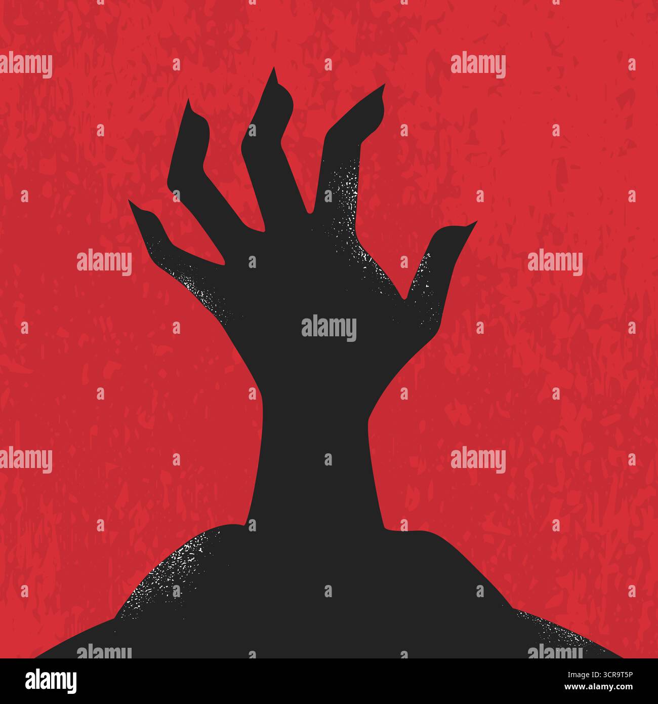 Death rises from the grave Stock Vector Images - Alamy