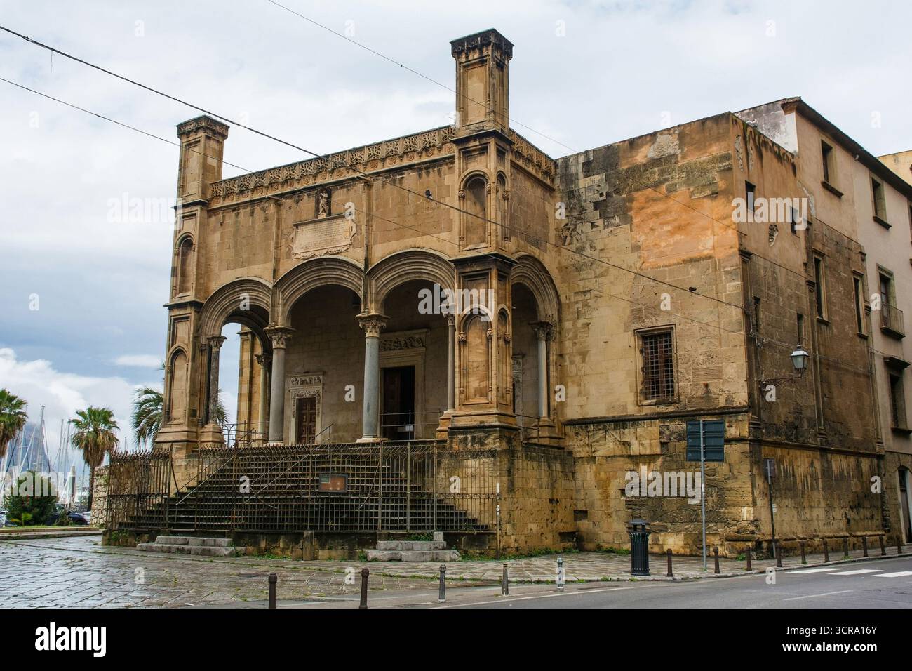 Chiesa di Santa Maria Della Catena in Palermo, Sicily, Italy. 1490-1520 ...