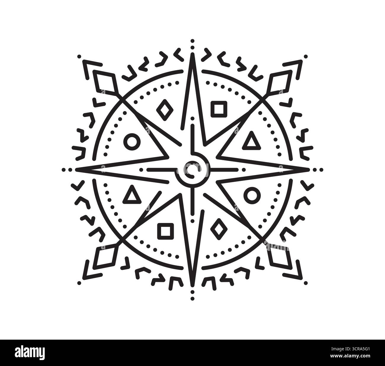 Nautical star tattoo hi-res stock photography and images - Alamy