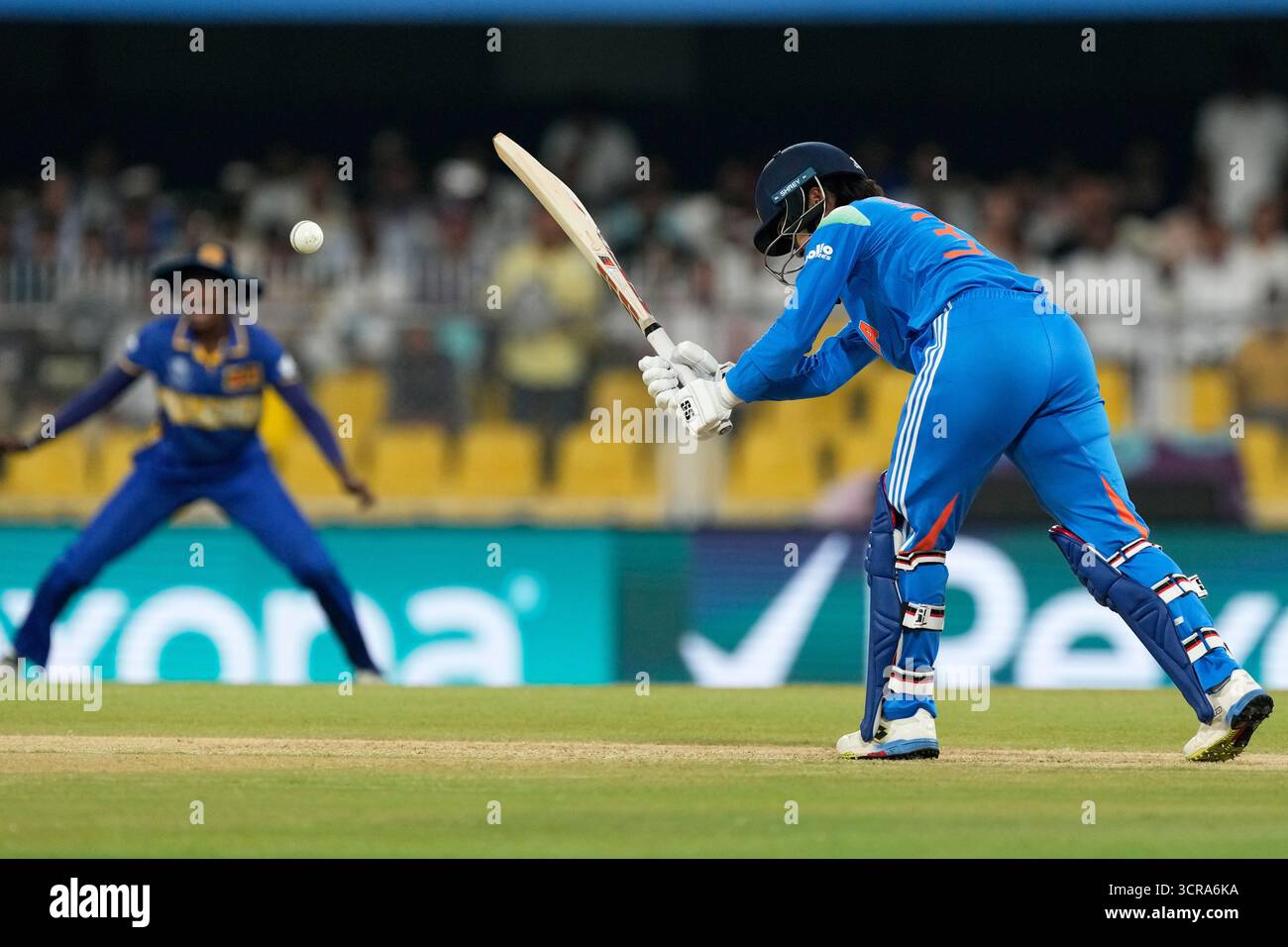India's Harleen Deol plays a shot during the ICC Women's Cricket World ...