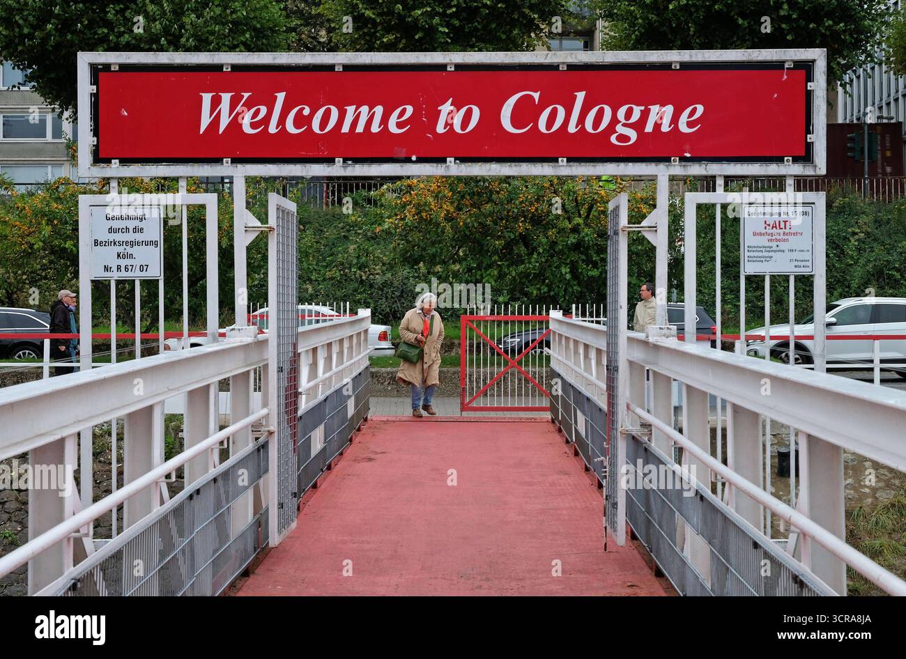 Rheinschiff Anleger Köln, 25.09.2025: Welcome to Cologne. Archipoint ...