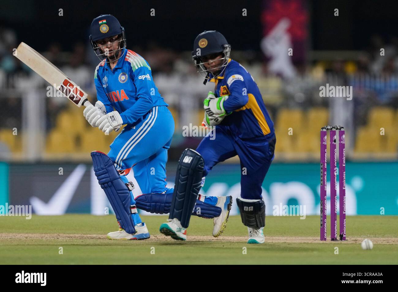 India's Harleen Deol plays a shot during the ICC Women's Cricket World ...