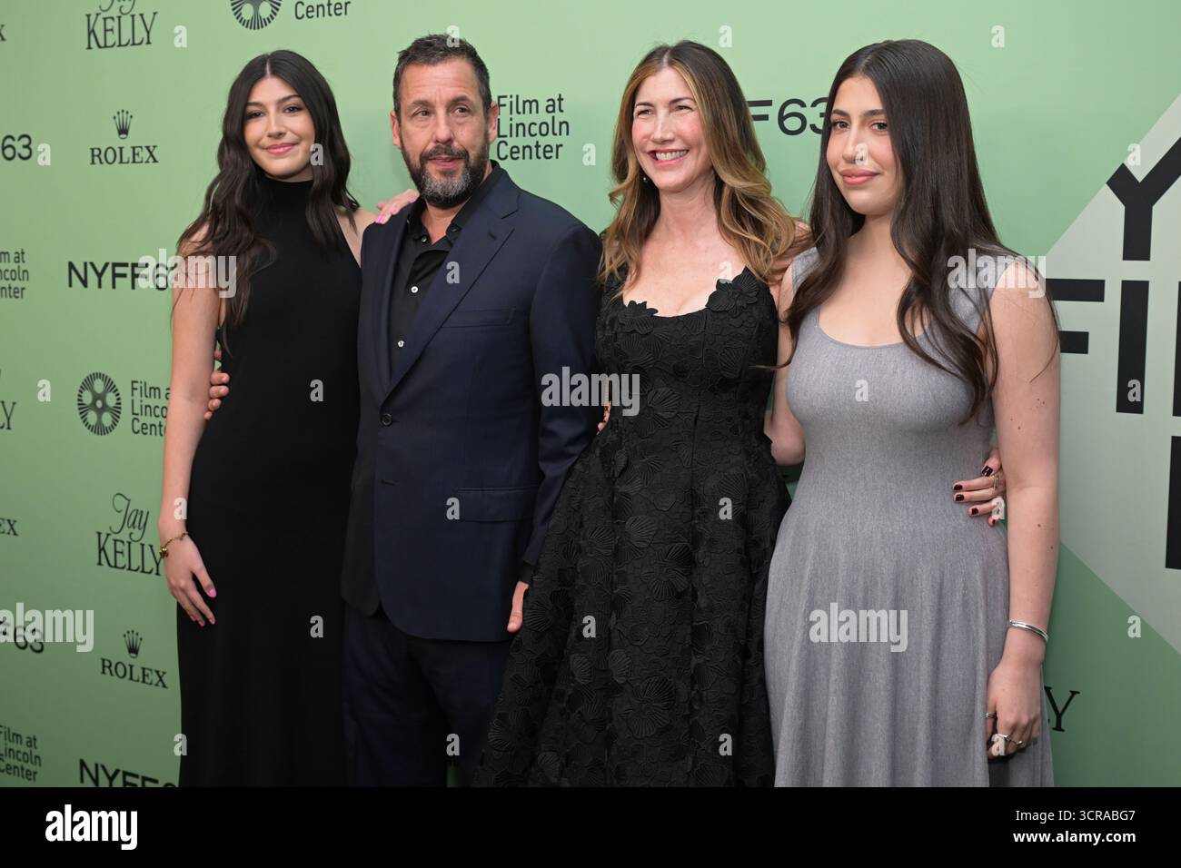 Sunny Sandler, Adam Sandler, Jackie Sandler and Sadie Sandler Stock ...