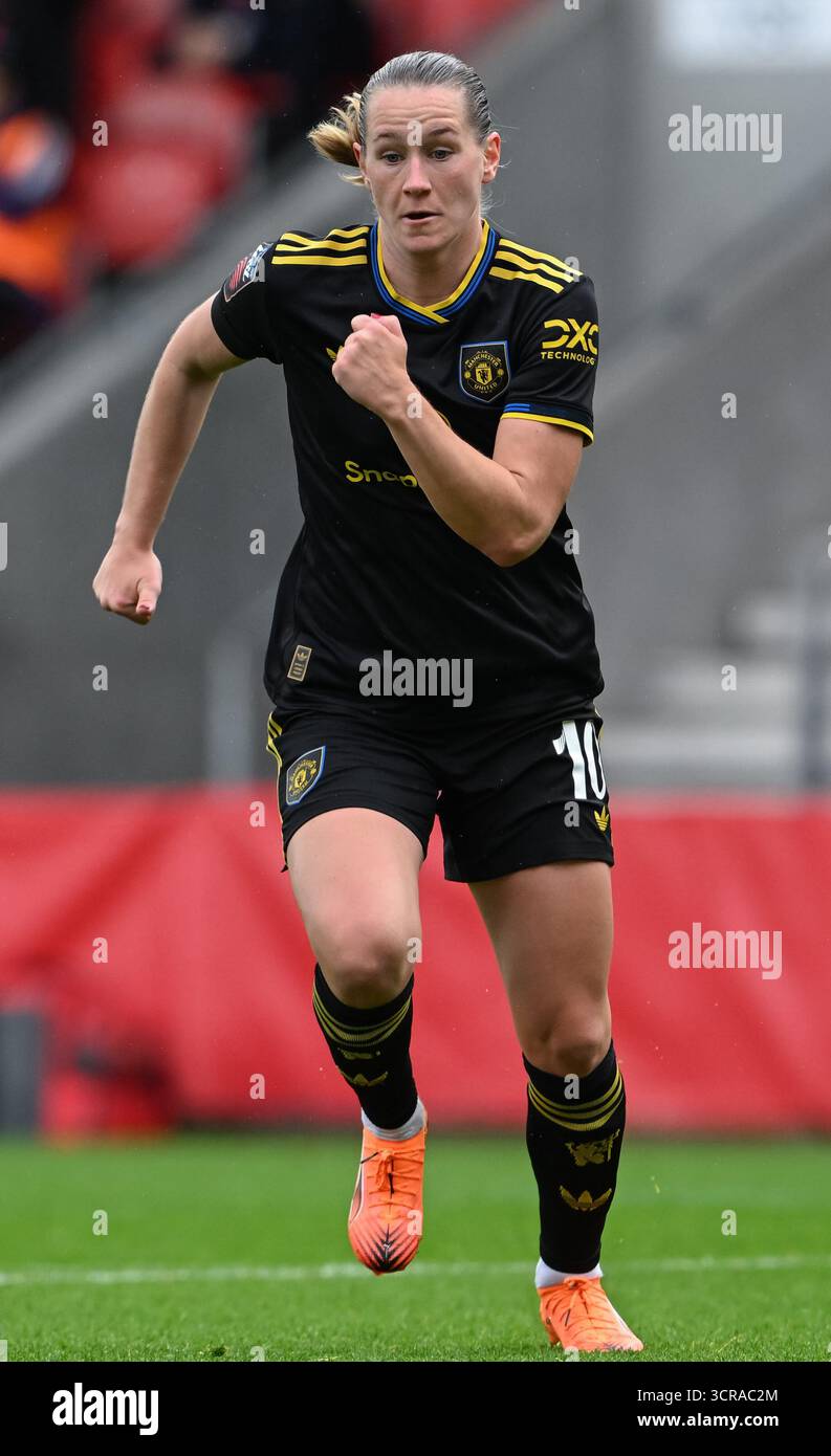 Manchester United's Elisabeth Terland during the Barclays Women's Super ...